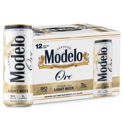 Modelo Especial Modelo Oro Lager Light Beer - 12pk/12 fl oz Cans 12 ct ...