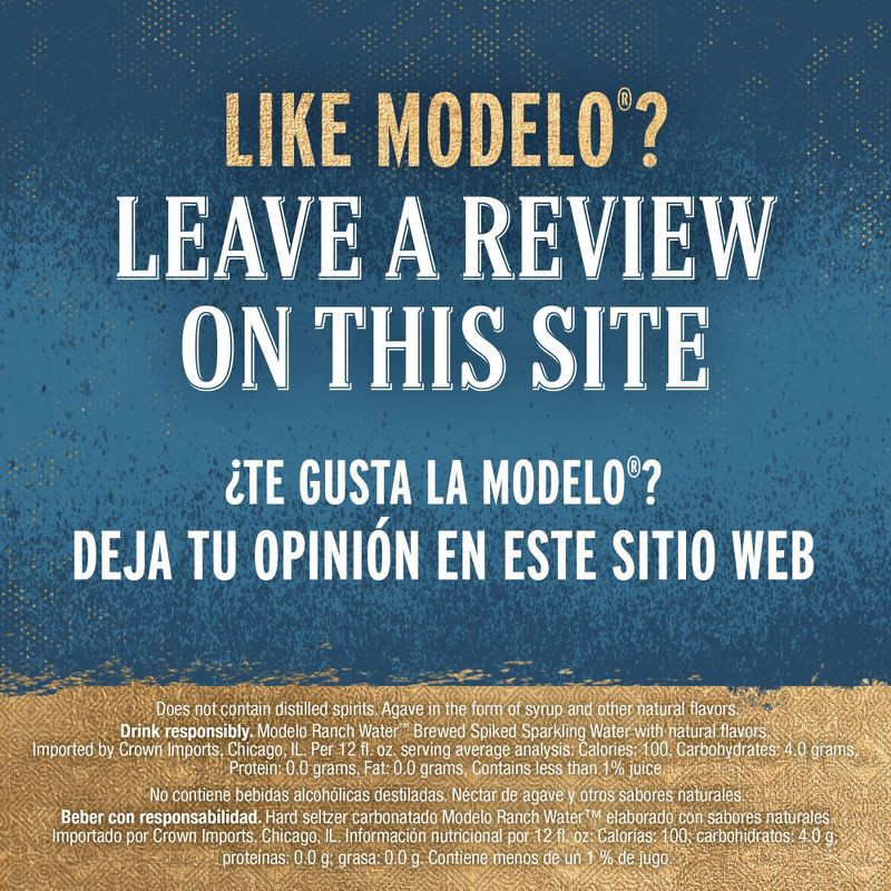 Modelo Especial Modelo Ranch Water Spiked Sparkling Water - 6pk/12 fl ...