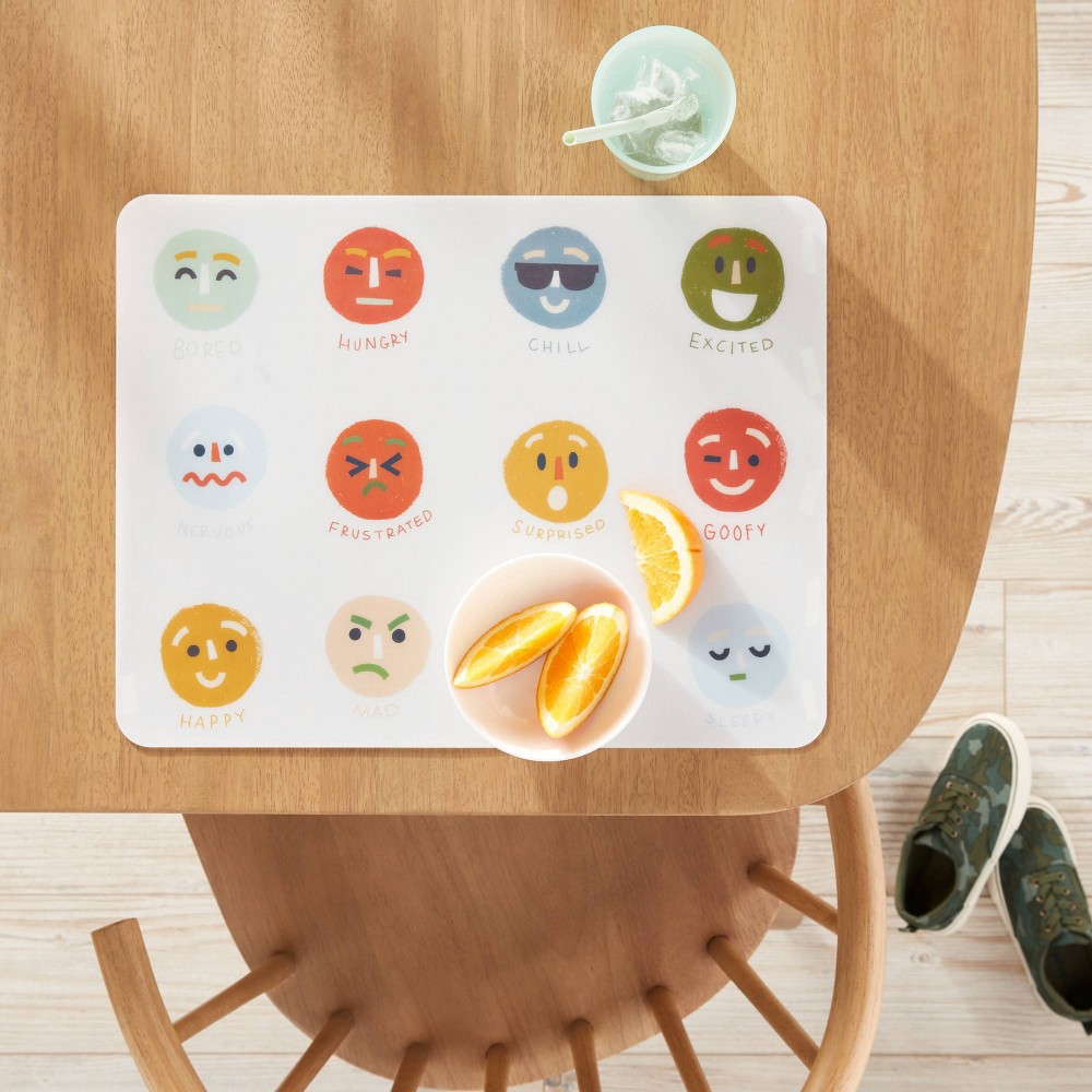 18" x 14" Plastic Emotions Placemat - Pillowfort 1 ct | Shipt