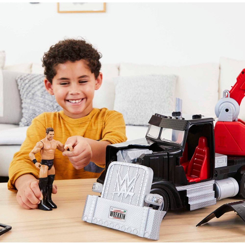 WWE Action Figure Vehicle Wrekkin' Rampage Rig Truck 1 ct | Shipt