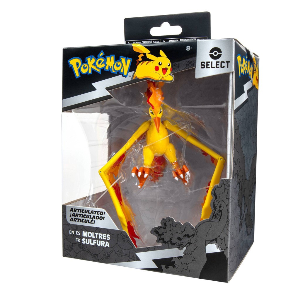 Pokemon Select Super-Articulated 6" Moltres Action Figure 1 ct | Shipt