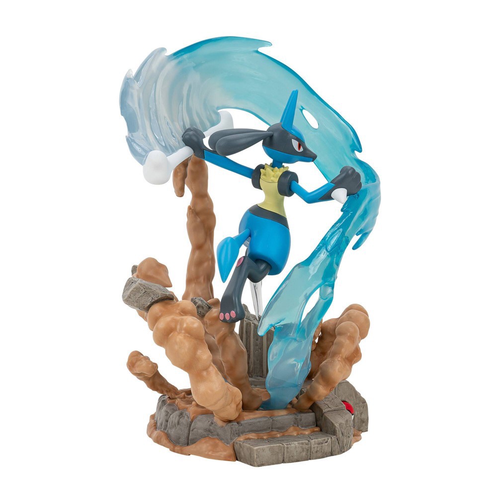 Pokemon Deluxe 13" Lucario Collector Statue 1 ct | Shipt
