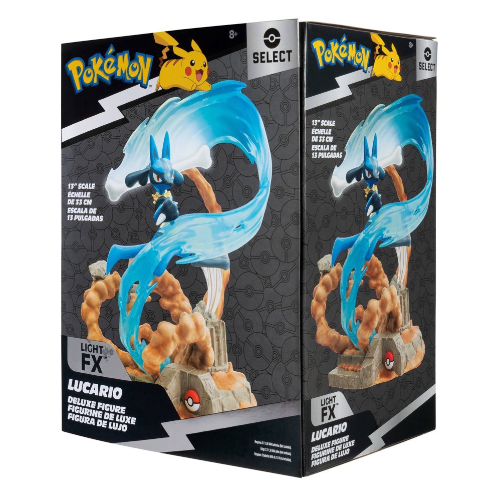 Pokemon Deluxe 13" Lucario Collector Statue 1 ct | Shipt