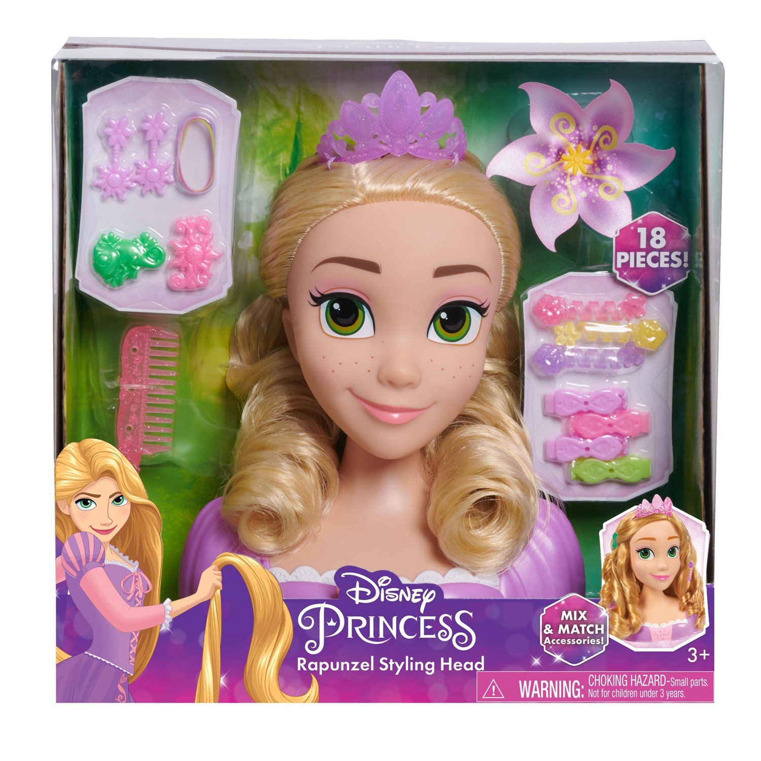 Tangled Disney Princess Rapunzel Styling Head 1 ct | Shipt