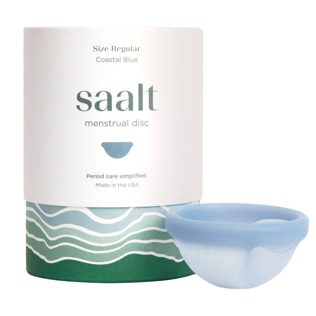 Saalt Reusable Menstrual Disc - Coastal Blue - Regular 1 ct | Shipt