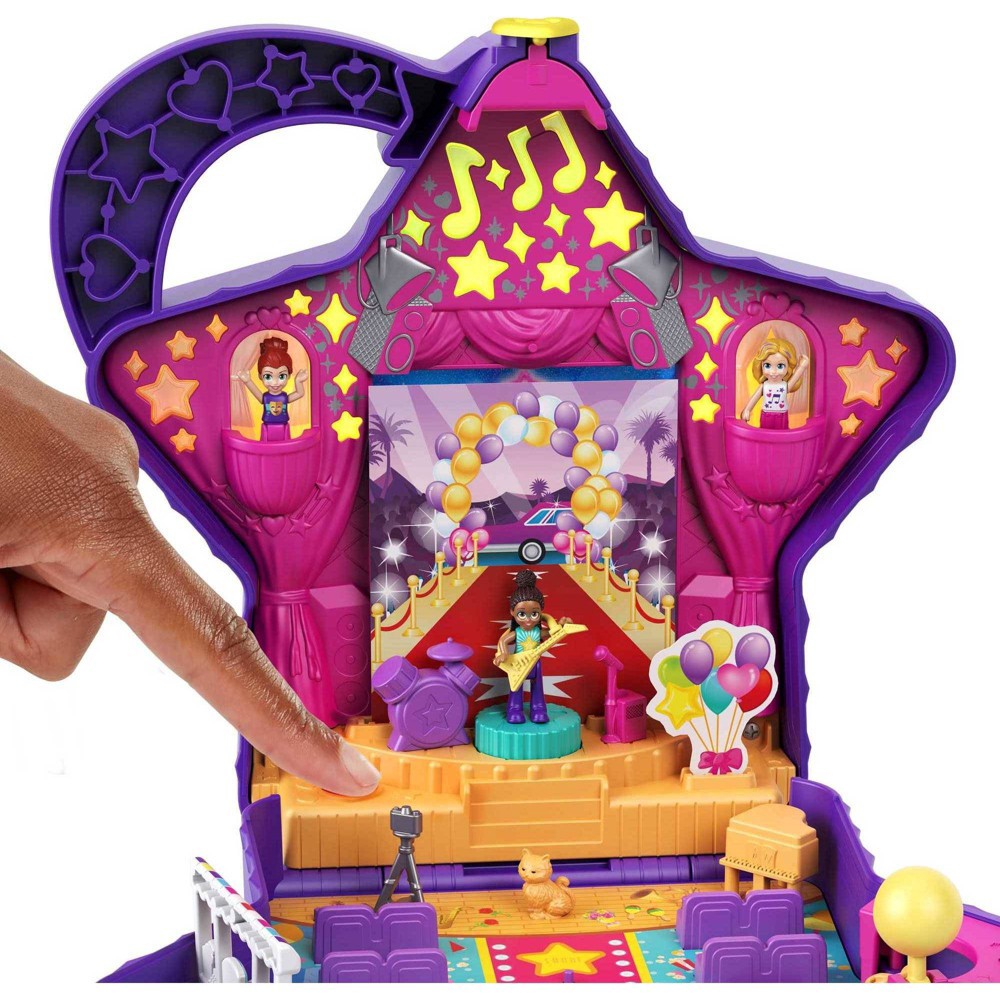 Polly Pocket Starring Shani Talent Show Compact Miniature Playset 1 ct ...