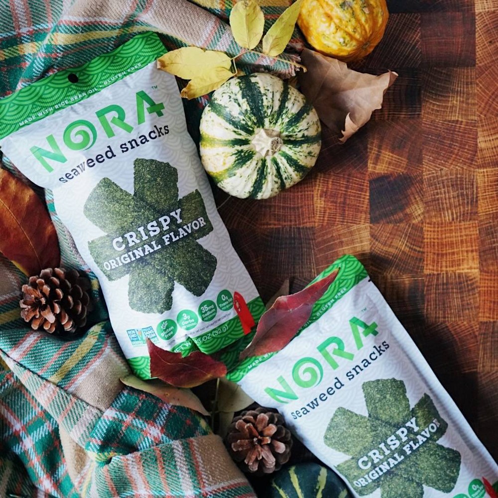 Nora Snacks Crispy Original Flavor Seaseed Snack 1.13 oz | Shipt