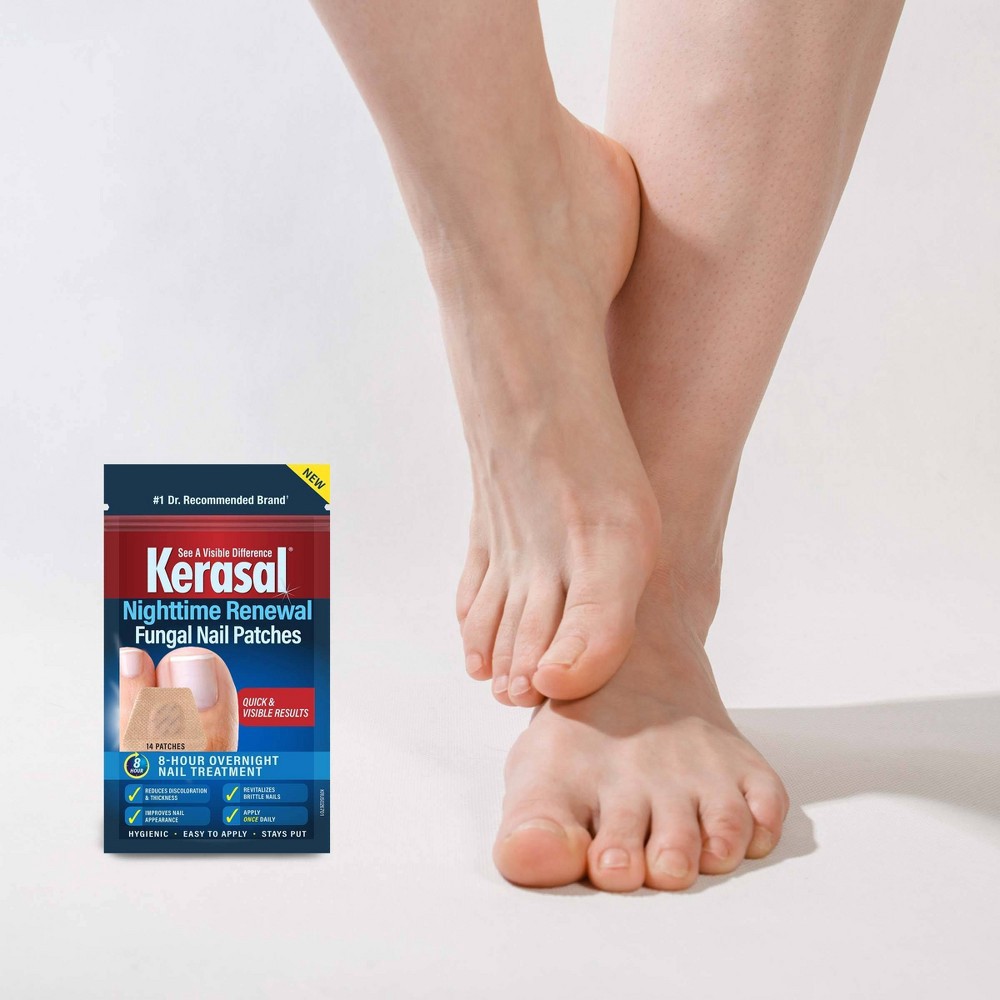 Kerasal Nighttime Fungal Nail Patches - 14ct 14 ct | Shipt