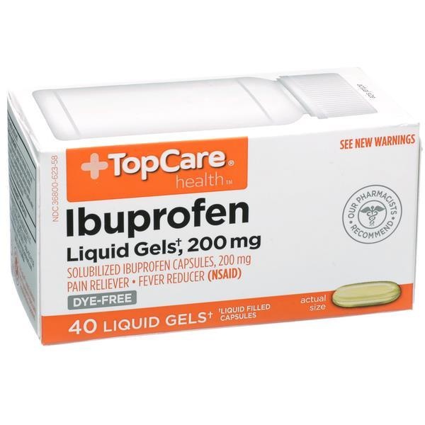 TopCare Solubilized Ibuprofen 200 Mg Pain Reliever-fever Reducer (nsaid ...