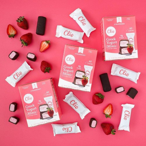 Clio Snacks Strawberry Greek Yogurt Mini-Bars - 6.2oz/8ct 6.2 oz, 8 ct ...