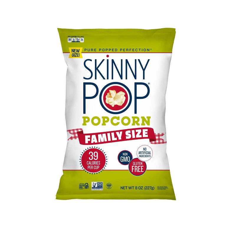 SkinnyPop Original Popcorn Family Size - 8oz 8 oz | Shipt