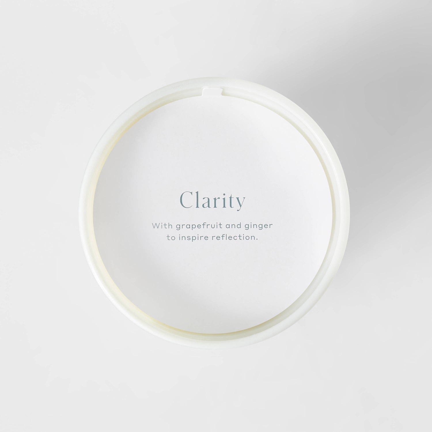 12oz Clarity Core Frosted Glass Candle White - Casaluna 12 oz | Shipt