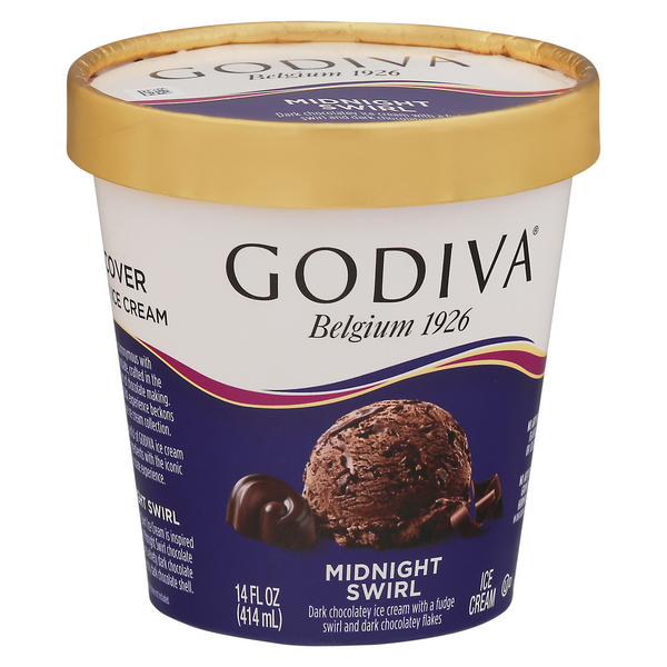 Godiva Chocolatier Godiva Ice Cream, Midnight Swirl 14 fl oz | Shipt