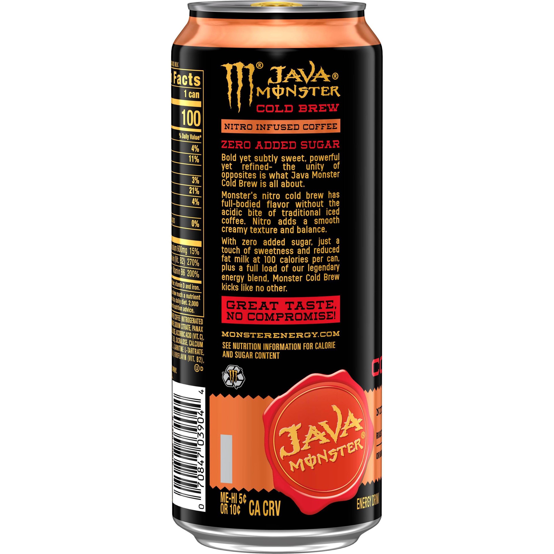 Monster Energy Cold Brew Latte Energy Drink 13.5 fl oz | Shipt