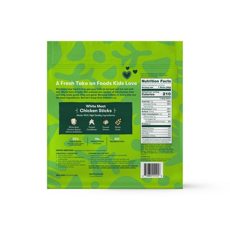 Kidfresh Frozen Chicken Sticks Value Pack - 16.4oz 16.4 oz | Shipt