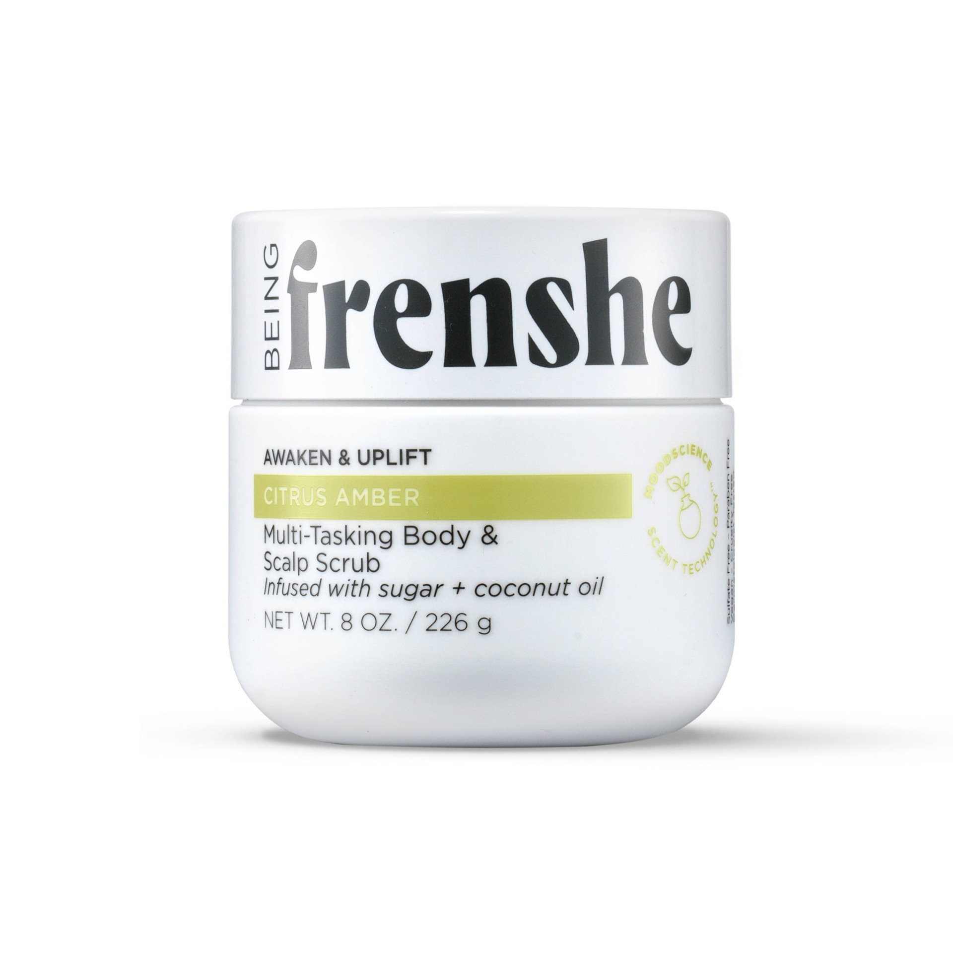 Being Frenshe Multi-Tasking Body & Scalp Scrub - Citrus Amber - 8oz 8 ...
