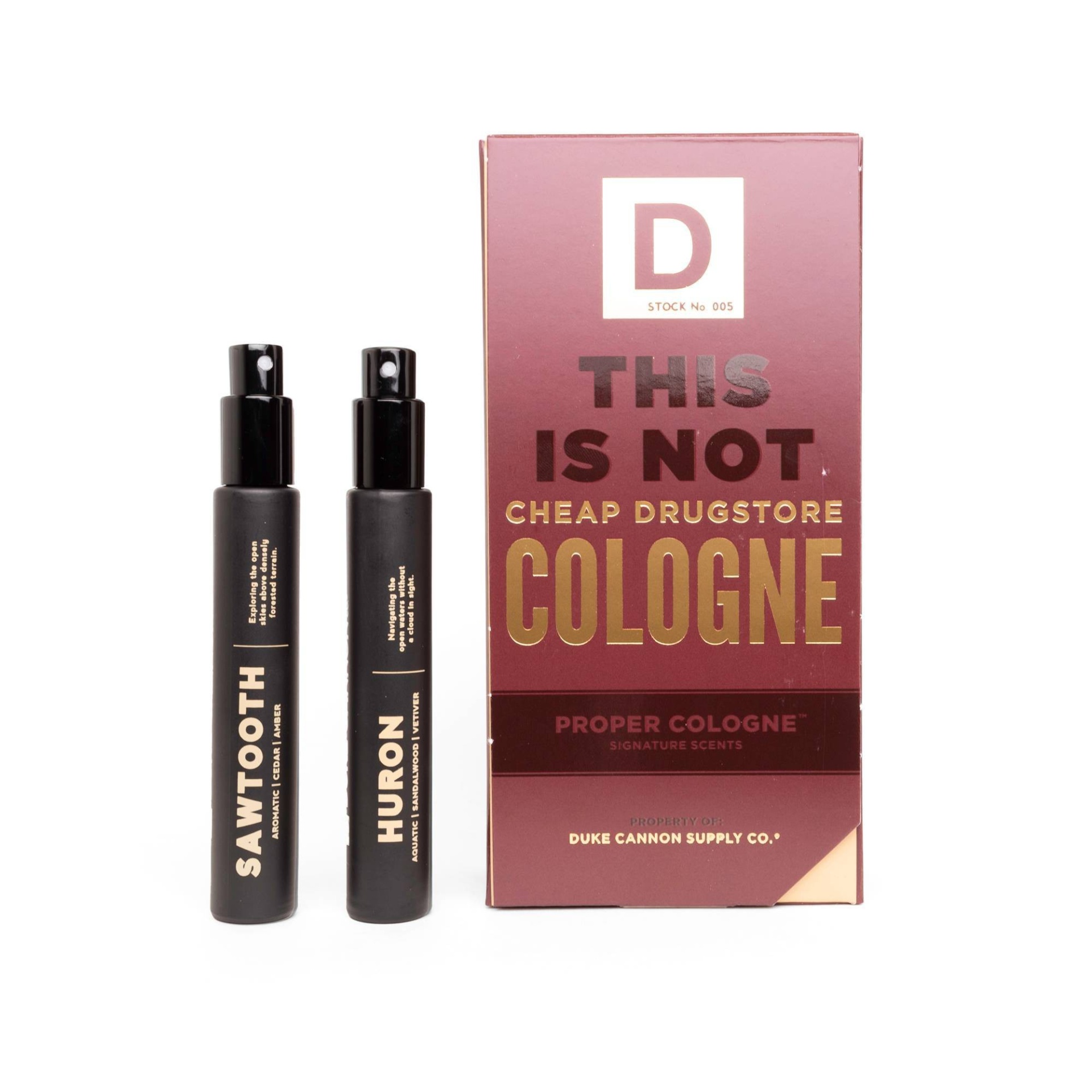 Duke Cannon Proper Cologne Gift Set - Trial Size 2 ct | Shipt