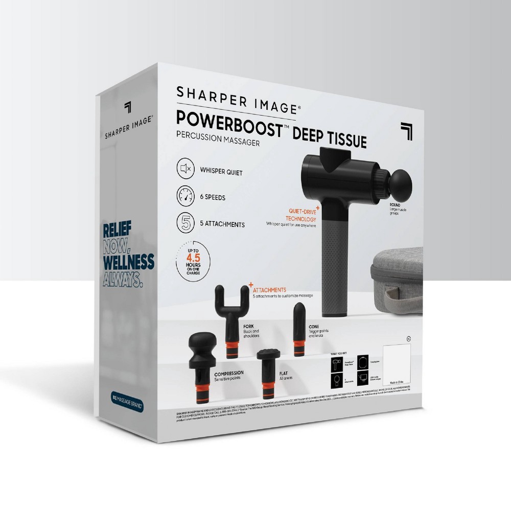 Sharper Image Powerboost Deep Tissue Massager 1 ct | Shipt