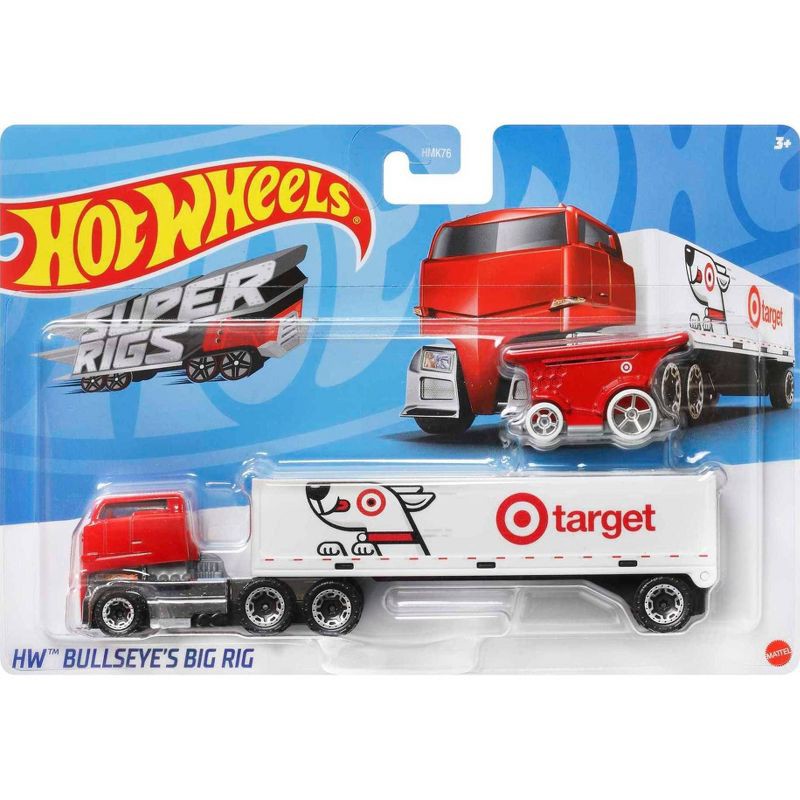 Hot Wheels 1:64 Scale Bullseye's Big Rig Vehicle 1 ct | Shipt