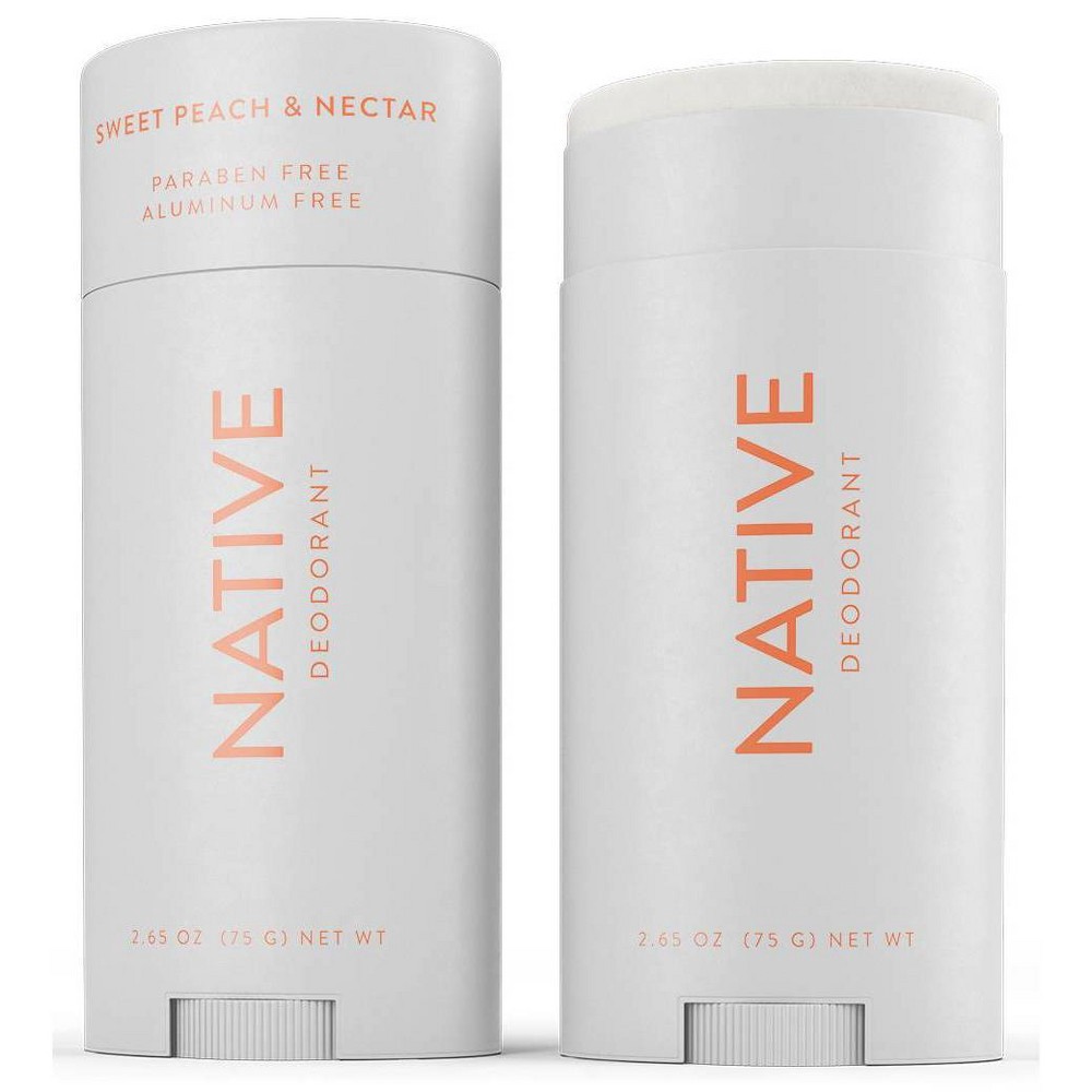 Native Sweet Peach & Nectar Deodorant - 2.65oz 2.65 oz | Shipt