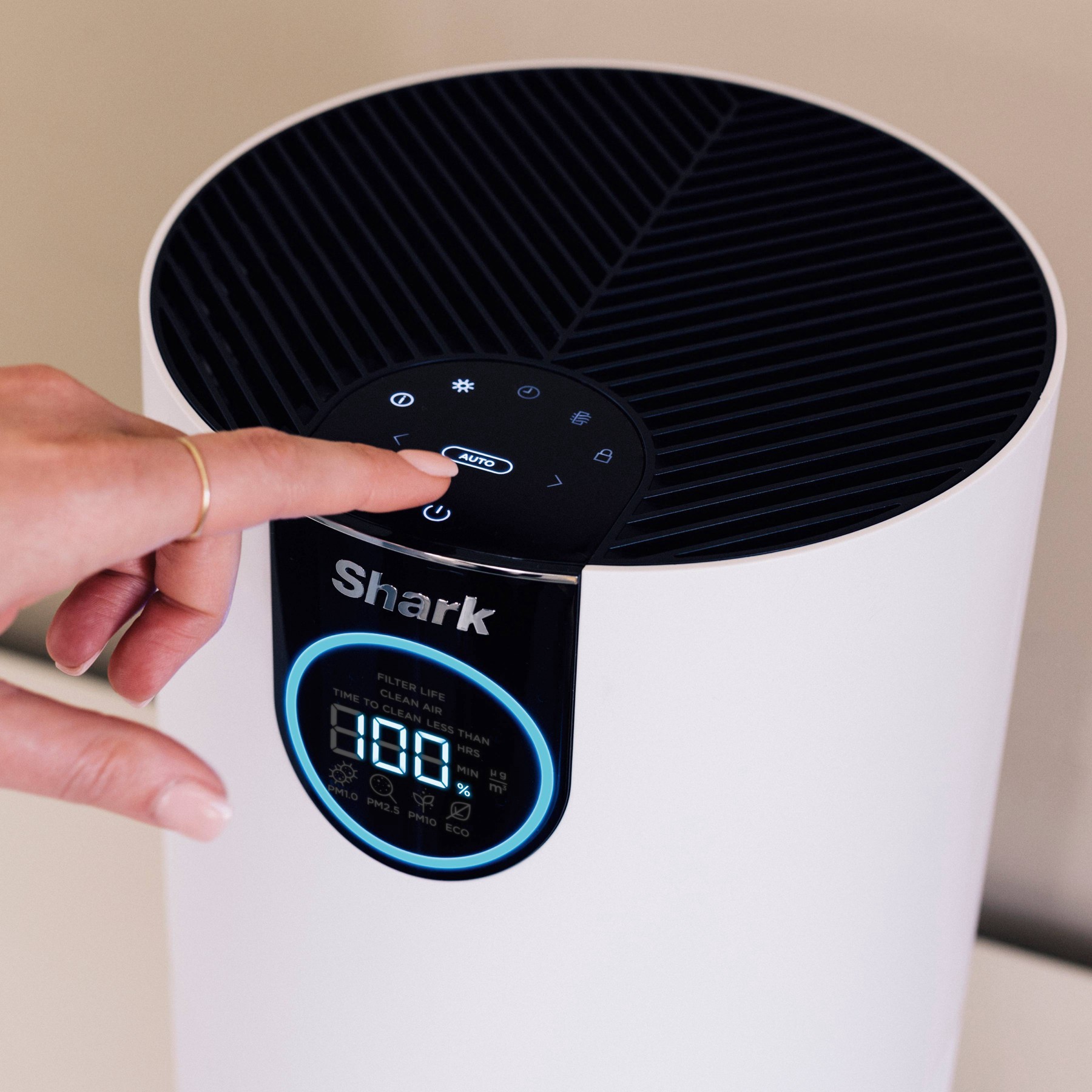 Shark Air Purifier with Nanoseal HEPA, Cleansense IQ, Odor Lock, Cleans ...