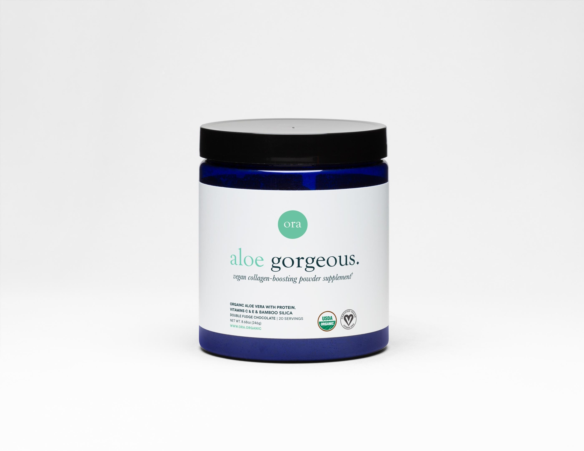 Ora Aloe Gorgeous Vegan Collagen Booster Chocolate 8.68 oz | Shipt