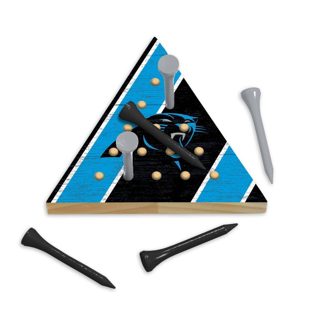 NFL Carolina Panthers Pyramid Peg Game 1 ct | Shipt