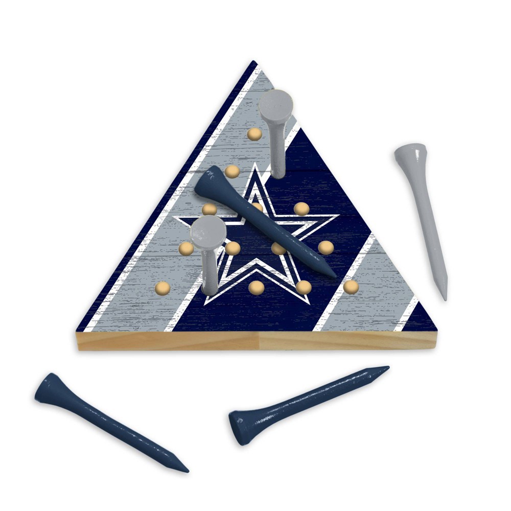 NFL Dallas Cowboys Pyramid Peg Game 1 ct | Shipt