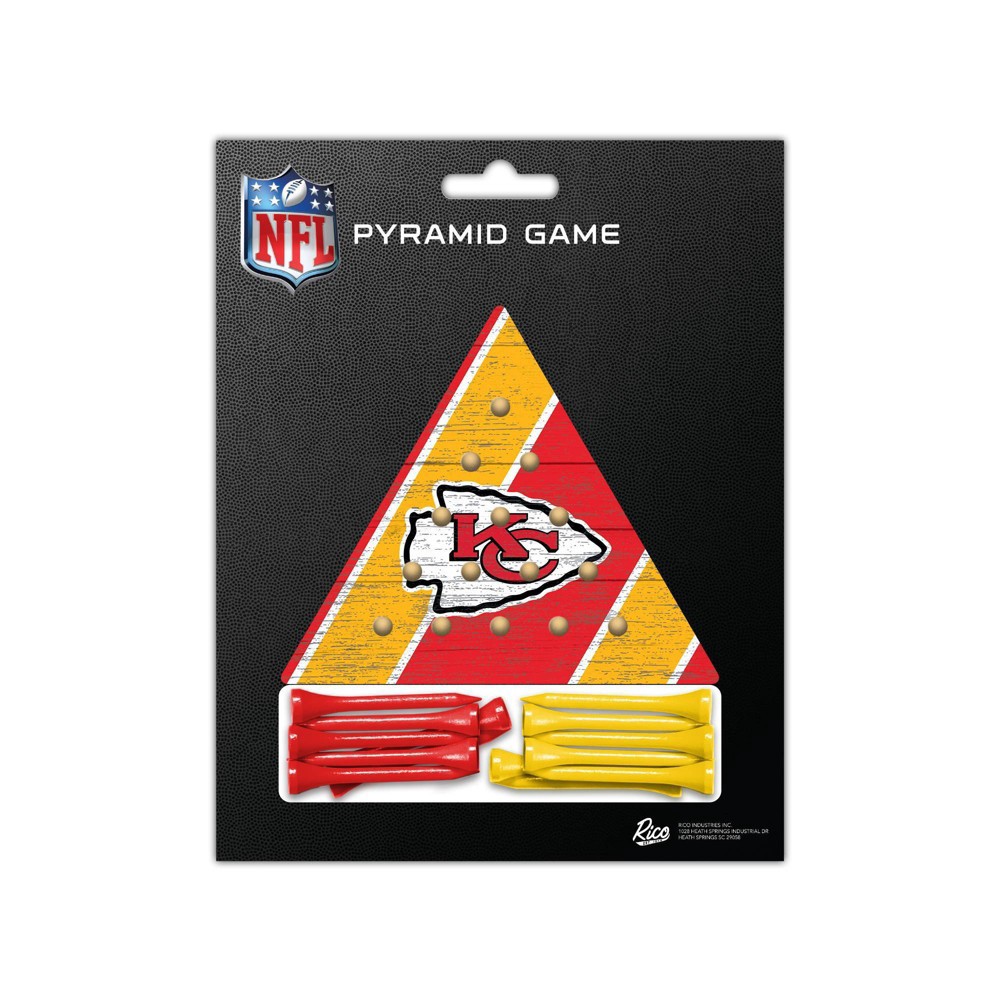 NFL Kansas City Chiefs Pyramid Peg Game 1 ct | Shipt