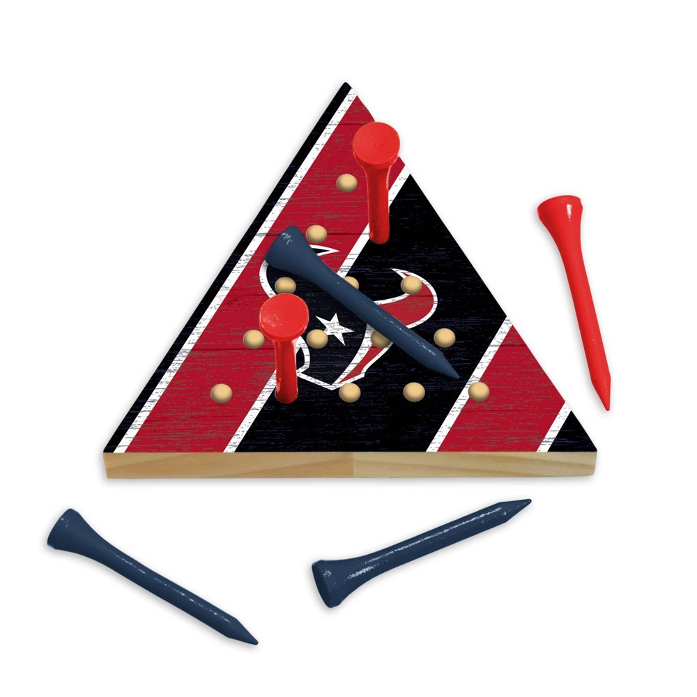 NFL Houston Texans Pyramid Peg Game 1 ct | Shipt