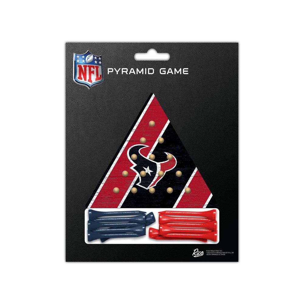 NFL Houston Texans Pyramid Peg Game 1 ct | Shipt