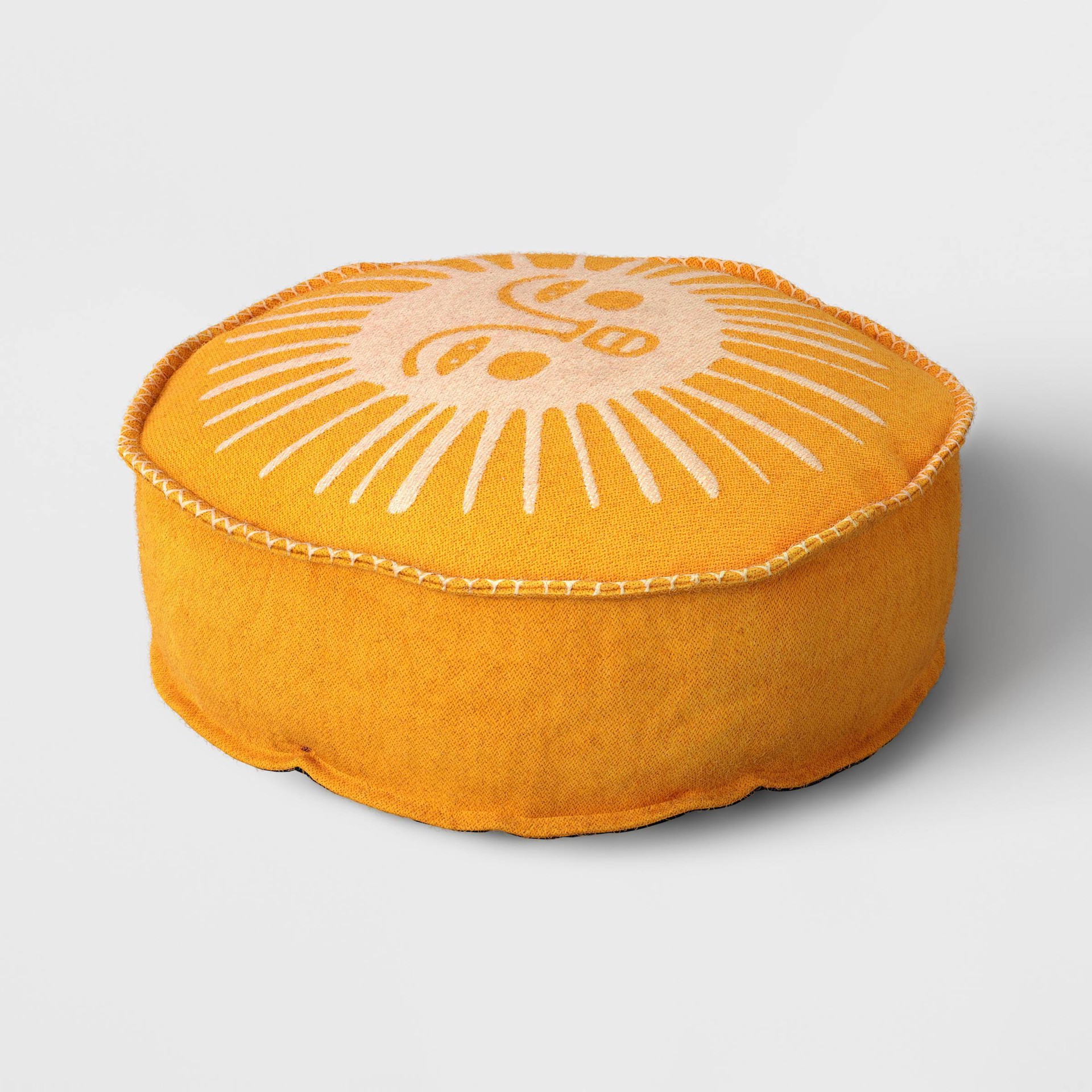 Sun Outdoor Pouf Yellow - Opalhouse designed with Jungalow 1 ct | Shipt