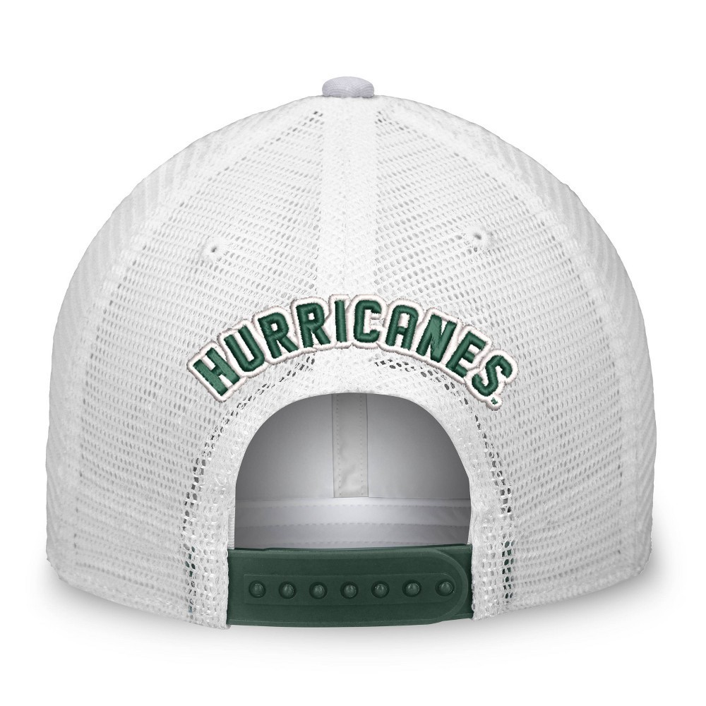 NCAA Miami Hurricanes Semi Structured Chambray with Hard Mesh Hat 1 ct ...
