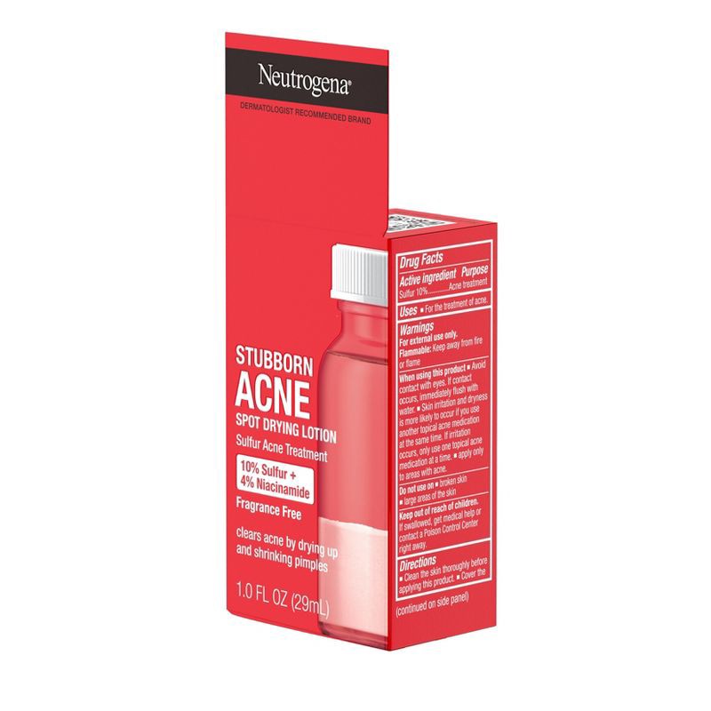 Neutrogena Stubborn Acne Spot Drying Lotion - 1 fl oz 1 fl oz | Shipt
