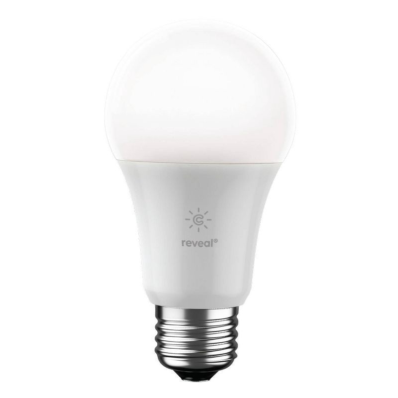 General Electric GE CYNC 2pk Reveal Smart Light Bulbs, White, Bluetooth ...