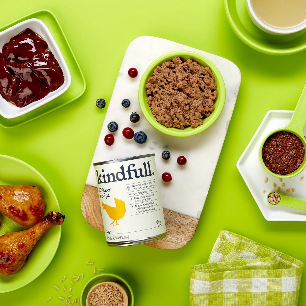 New Puppy Formula Chicken Flavor Wet Dog Food - 12.5oz - Kindfull 12.5 ...