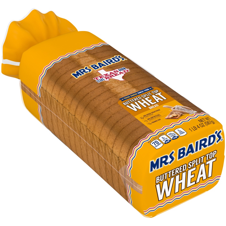 Mrs. Baird's Buttered Split Top Wheat Bread 20 oz | Shipt