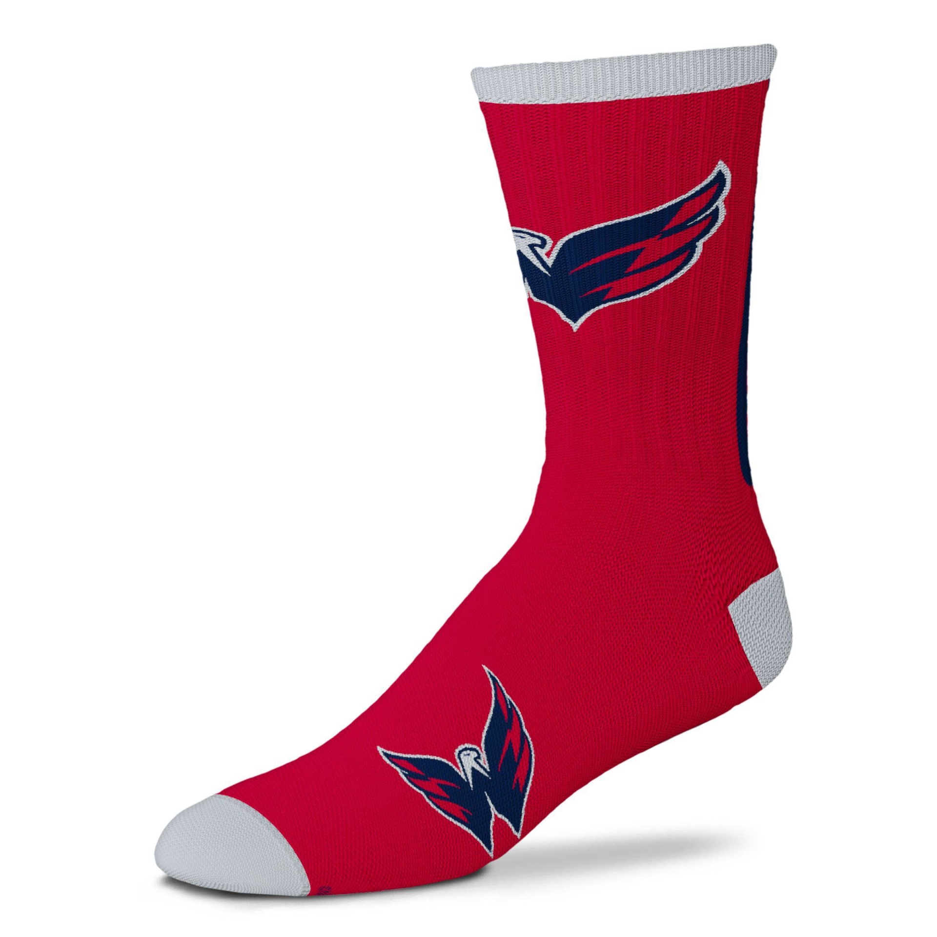 NHL Washington Capitals Ticket Crew Socks 1 ct | shipt
