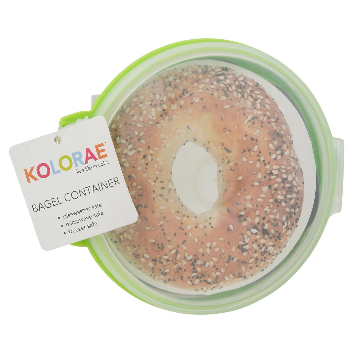 Kolorae Bagel Container, Assorted Colors 1 ct | Shipt