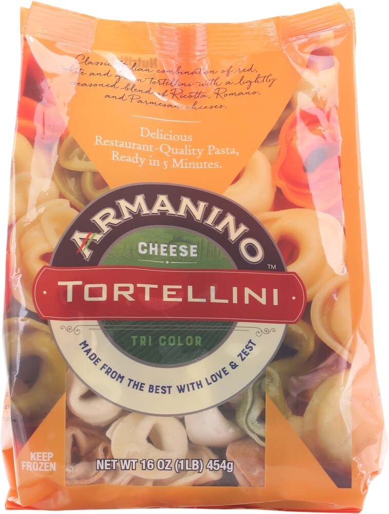 Armanino Tri Color Cheese Tortellini 16 oz 16 oz | Shipt