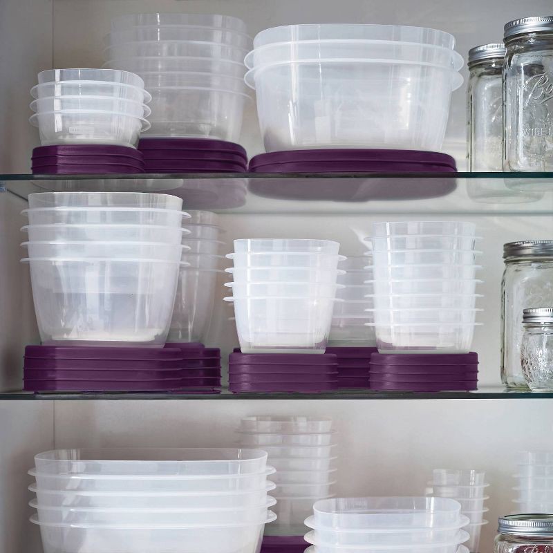 Rubbermaid 30pc Easy Find Lids Amethystnull