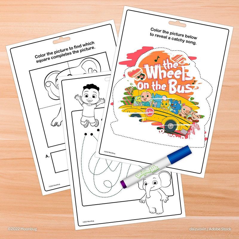 Moonbug CoComelon Imagine Ink Book 1 ct | Shipt