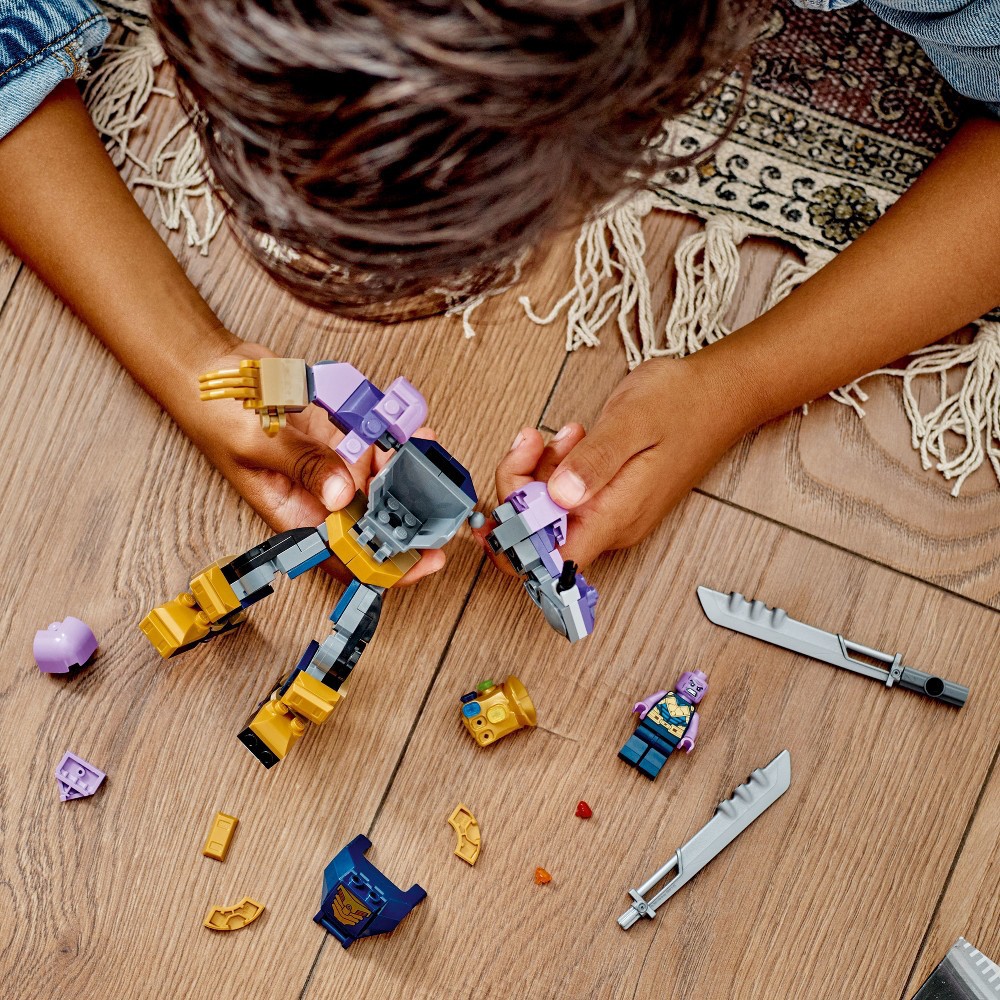 LEGO Marvel Thanos Mech Armor 76242 Building Toy Set 113 ct | Shipt