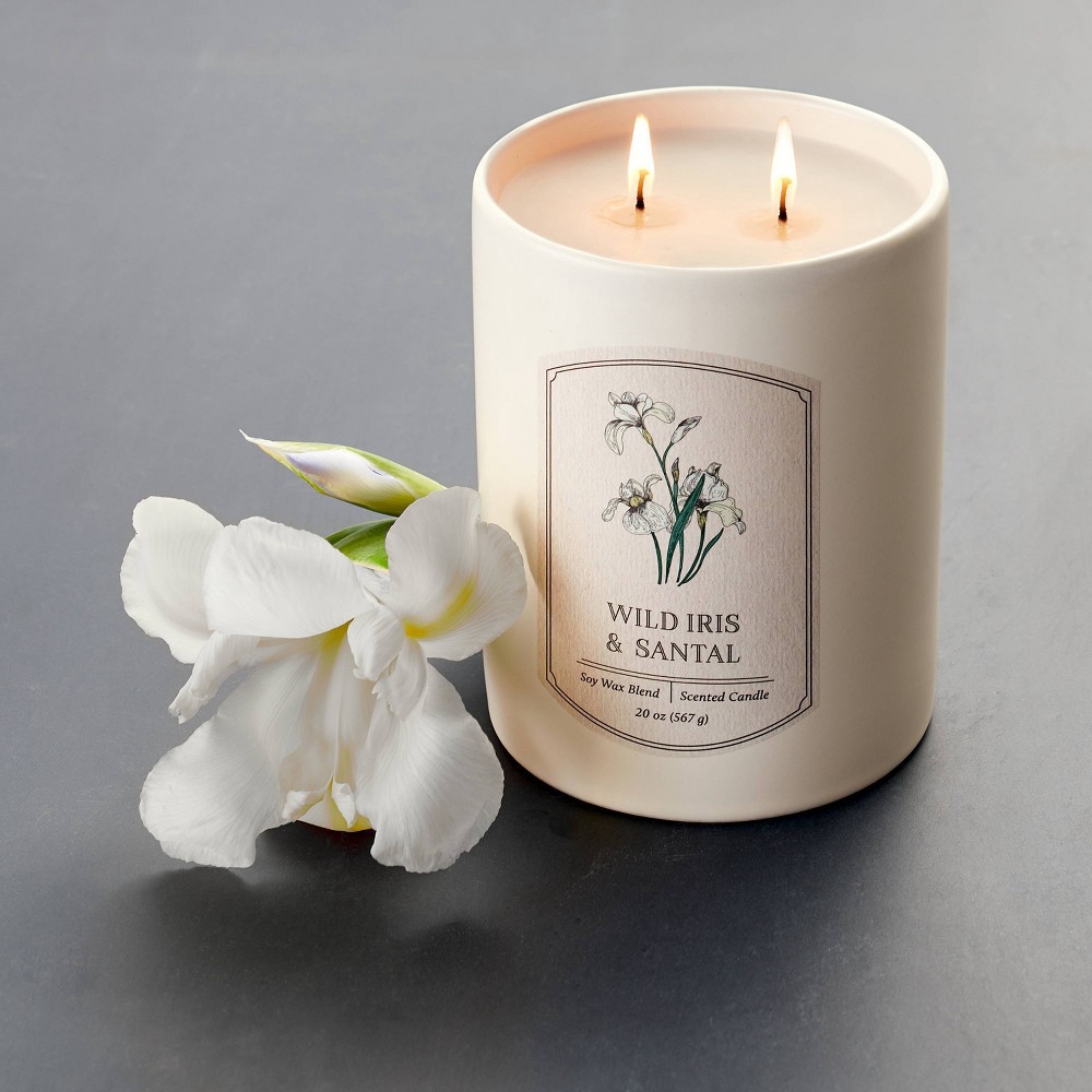 Threshold designed w/Studio McGee 20oz Ceramic Wild Iris & Santal ...