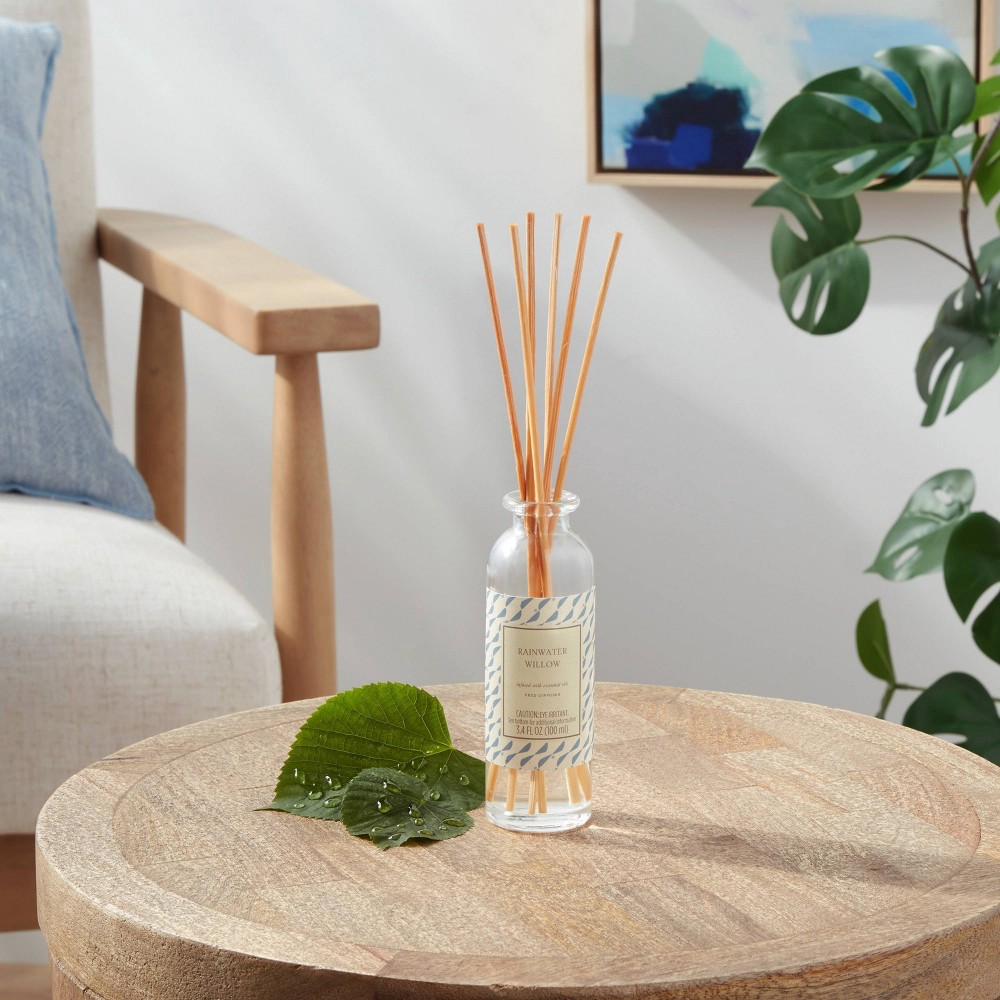 100ml Reed Diffuser with Cork Lid Rainwater Willow Blue - Threshold 100 ...