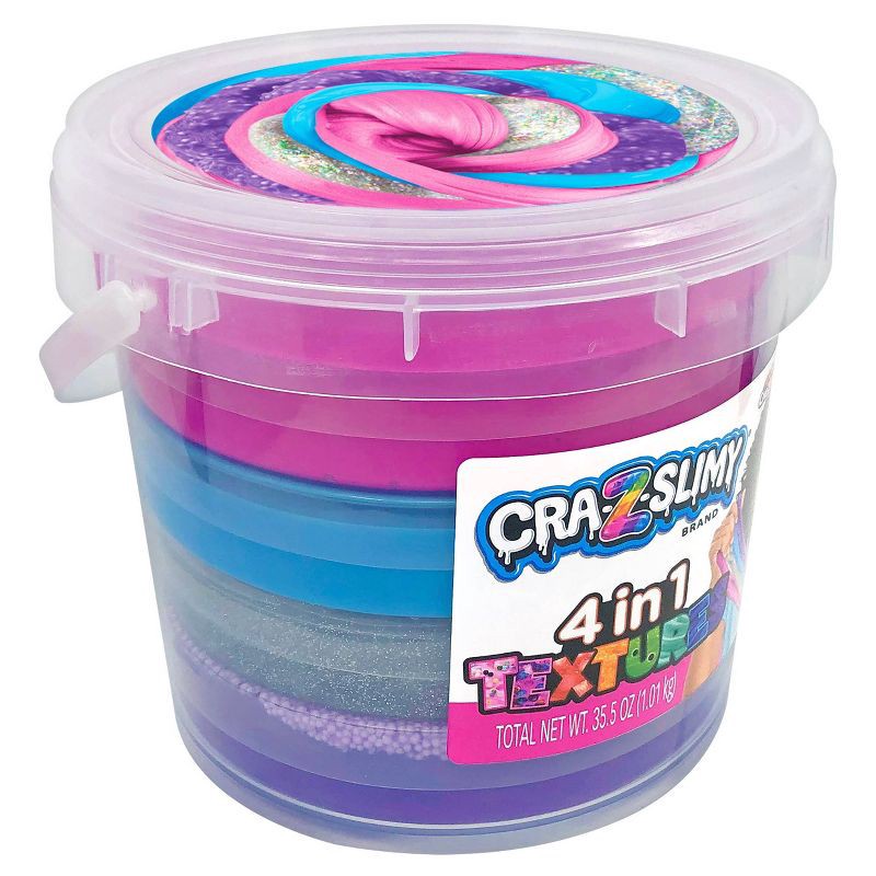 Cra-Z-Art Cra-Z-Slimy 4-in-1 Textures Bucket 1 ct | Shipt