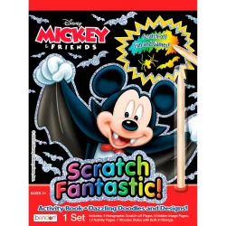Bendon Mickey & Friends Halloween Scratch Fantastic Act Book 1 ct | shipt
