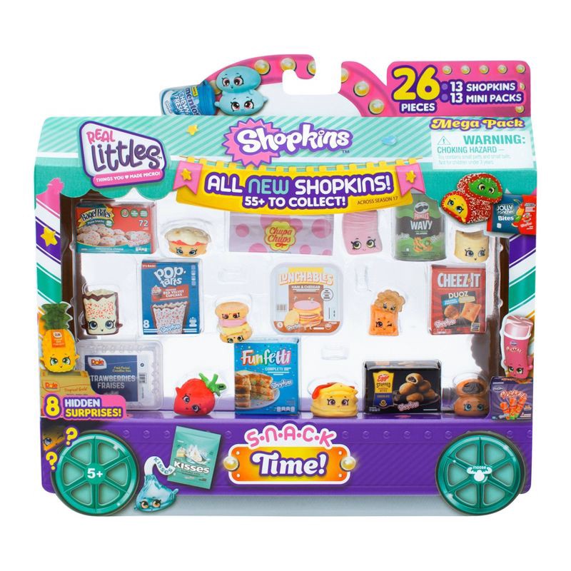 Shopkins Real Littles Snack Time Mega Pack 1 ct | Shipt