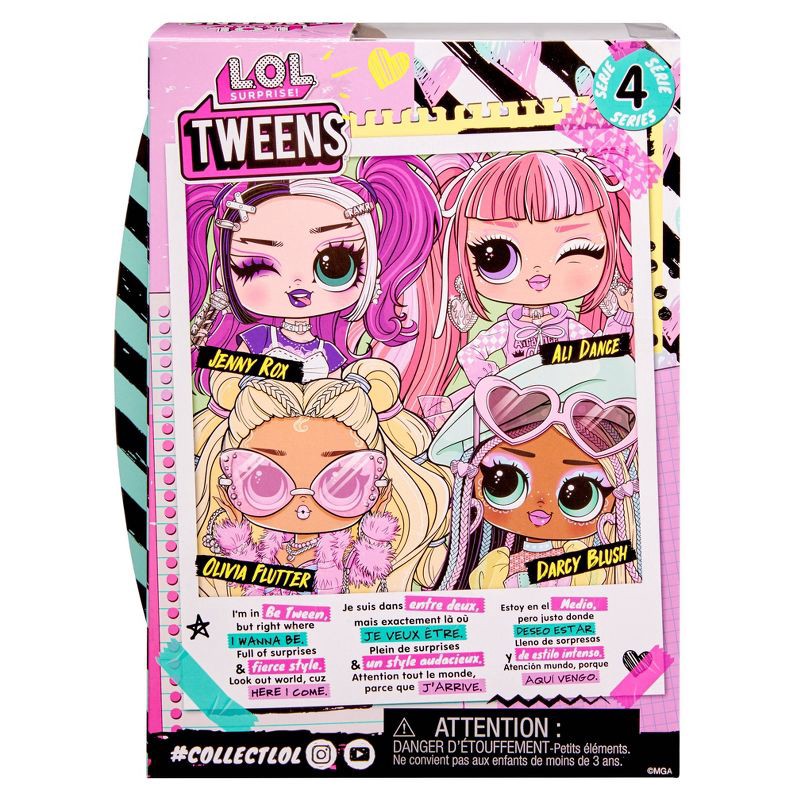 L.O.L. Surprise! Tweens Fashion Doll Darcy Blush with 15 Surprises 1 ct ...