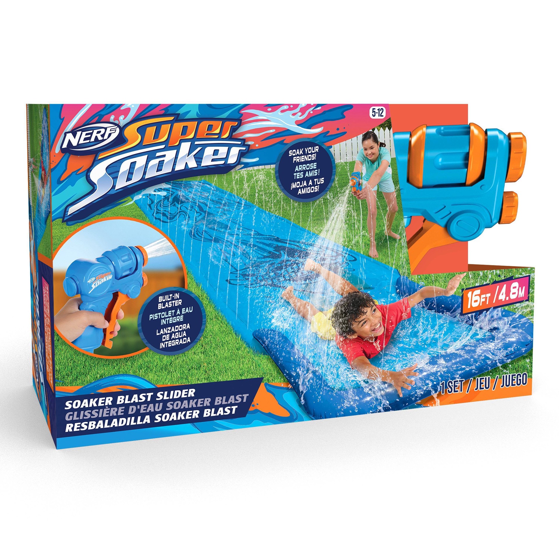 NERF Tidal Torrent Slide and Blaster 1 ct | Shipt